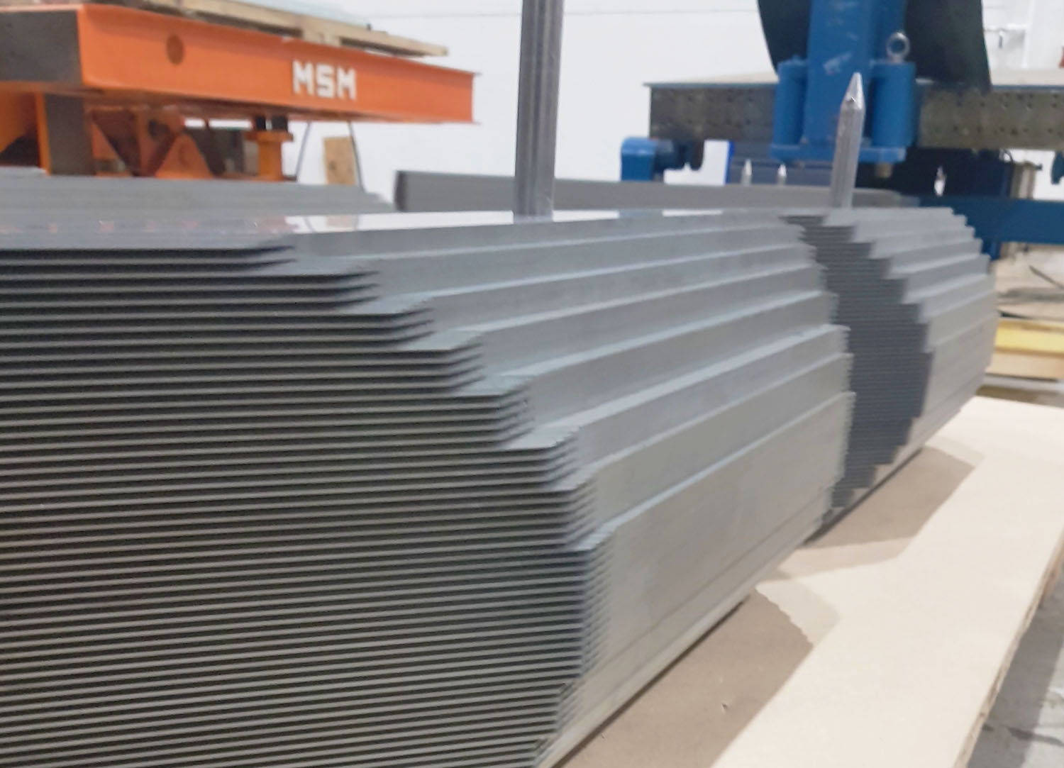 Magnetic cores laminations using STEP-LAP technology